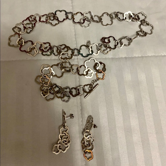 Swatch | Jewelry | Swatch Bijoux Jewelry Stainless Steel Set | Poshmark